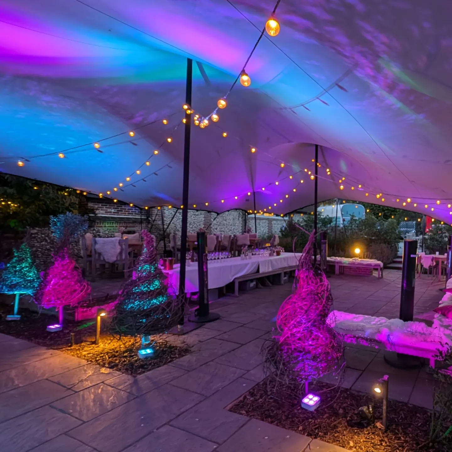 Event Lighting Hire in Hertfordshire, Essex & Cambridgeshire